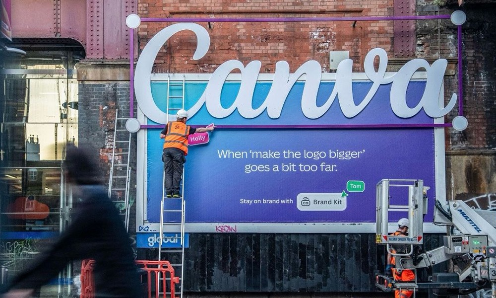 Canva Redefines the Billboard Shifting Focus from Logos to Living ...