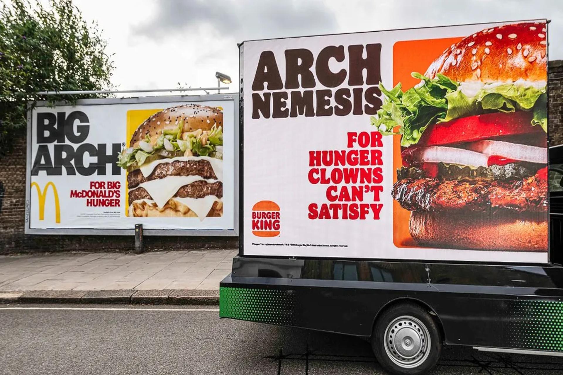 Burger King UK Stokes The Flames of Rivalry With McDonald's Once Again ...