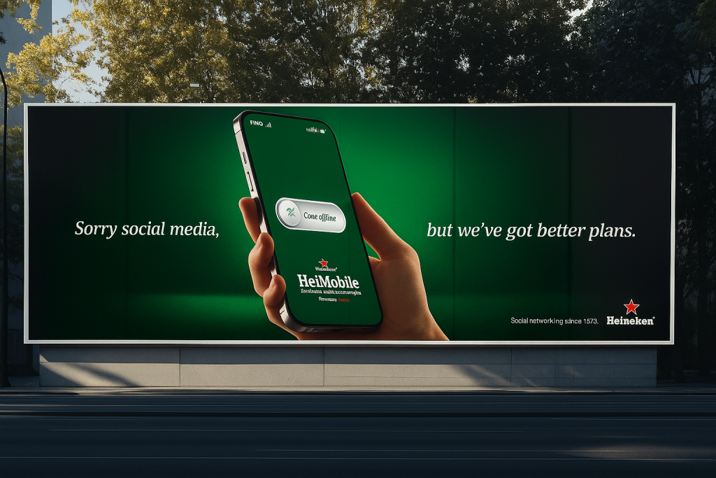 Heineken launch mobile plan that rewards logging off - Digiscoop